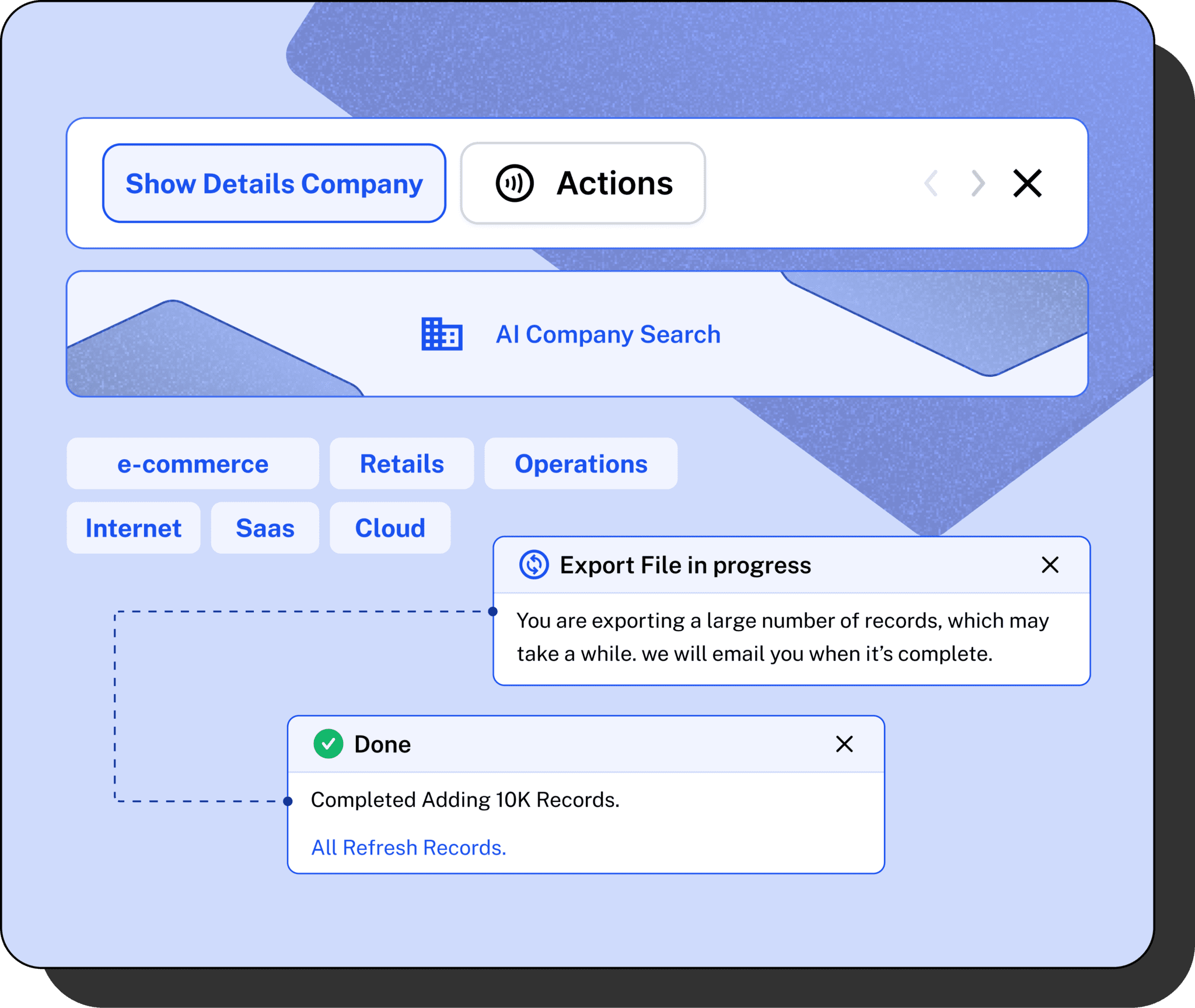 AI Company Search - AI Ark | B2B Data Center Powered With AI